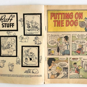 Vintage dennis the Menace and His Dog Ruff Summer, 1963 No. 14, Fawcett ...
