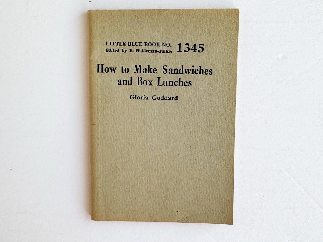 Vintage how to Make Sandwiches and Box Lunches by Gloria Goddard ...
