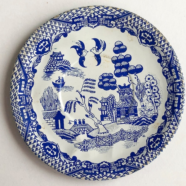 Willow Pattern Plate - Etsy