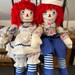 Sponge Bob Theme 25 Inch Raggedy Ann and Andy Dolls - Etsy
