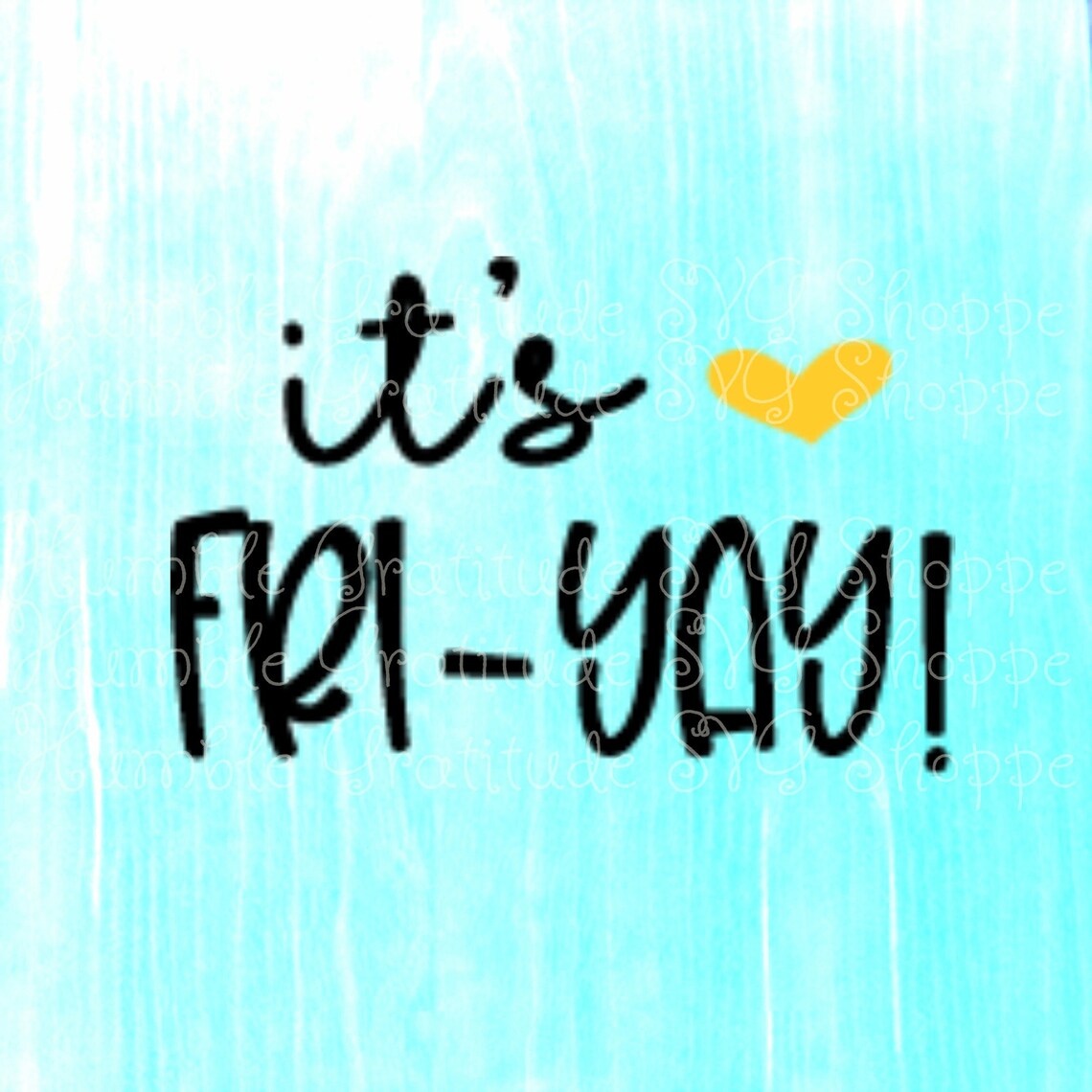 It's Fri-yay Svg Weekend Svg Summer Svg Friday Svg - Etsy