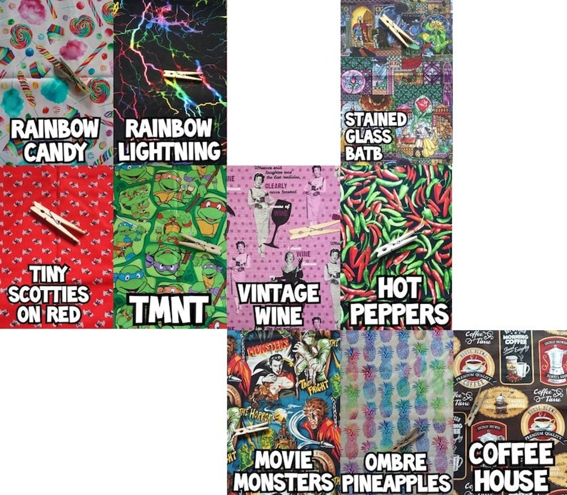 Cloth Pad Wrappers Semi Custom You Pick Prints 60 - Etsy