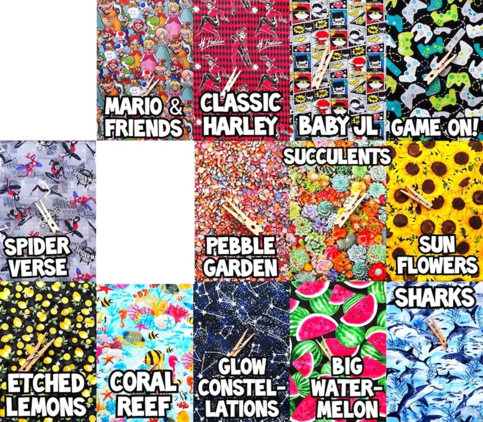 Cloth Pad Wrappers Semi Custom You Pick Prints 60 - Etsy