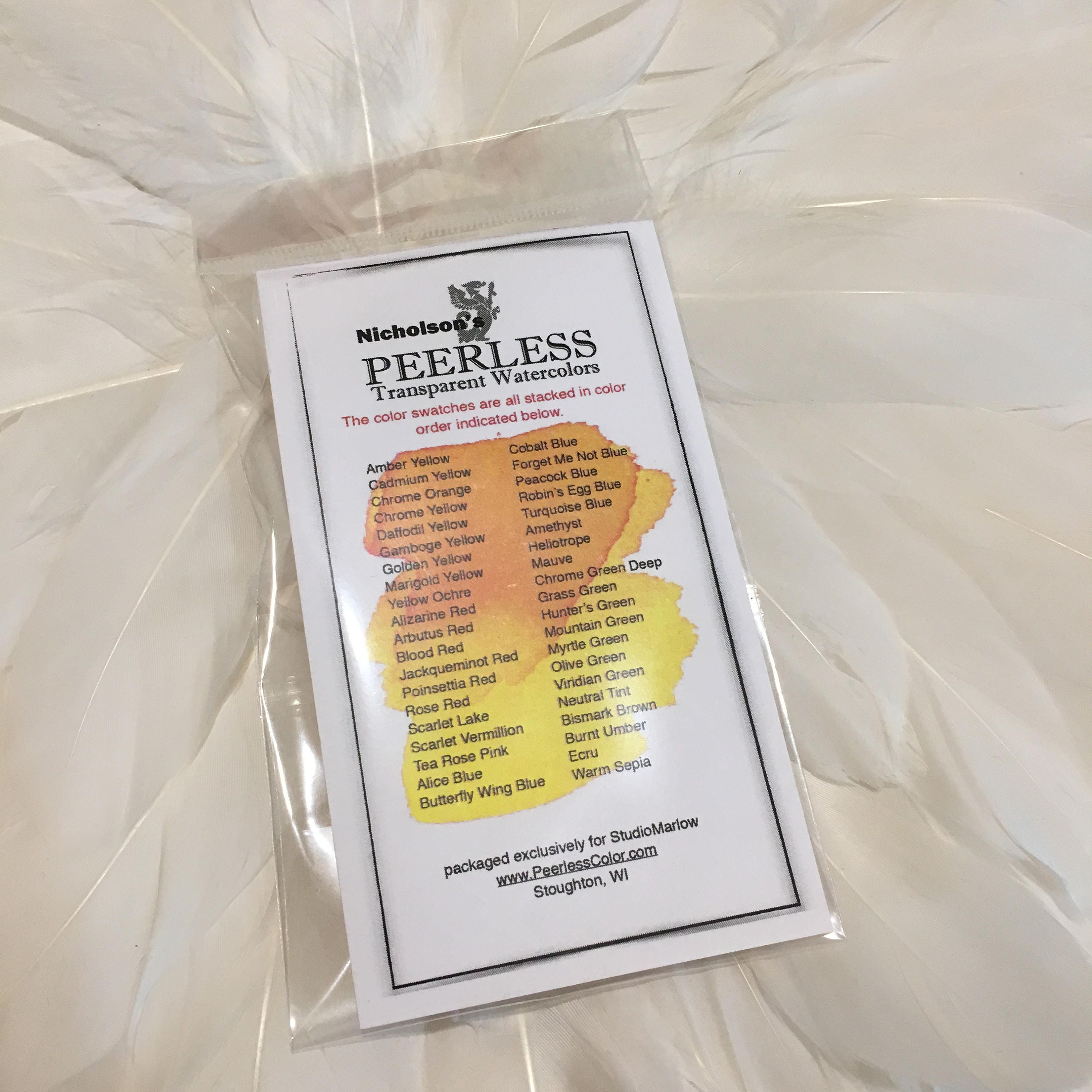 PEERLESS WATERCOLOR Palette Set 40 STANDARD Size for Your - Etsy