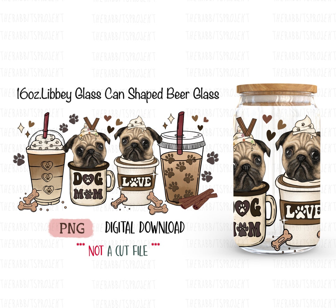 Coffee Paw Dog Mama PNG Dog Mom Png Pug Dog Mama Sublimation Digital ...