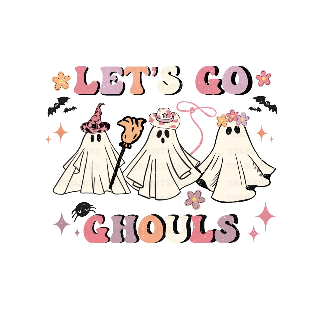 Retro Halloween Png Fall Png Spooky Png Ghost Png Pumpkin Png - Etsy