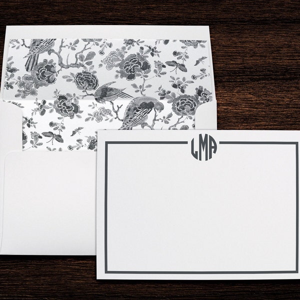 Toile Stationery - Etsy