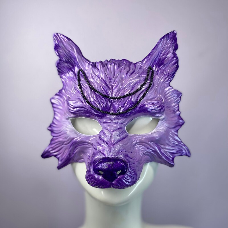 Purple Mask - Etsy