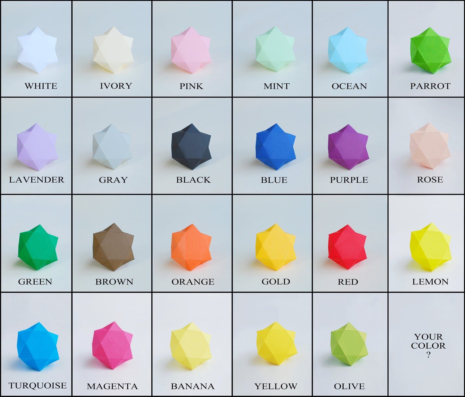 Paper Octopus Octopus Sculpture Paper Octopus Kit DIY Low - Etsy