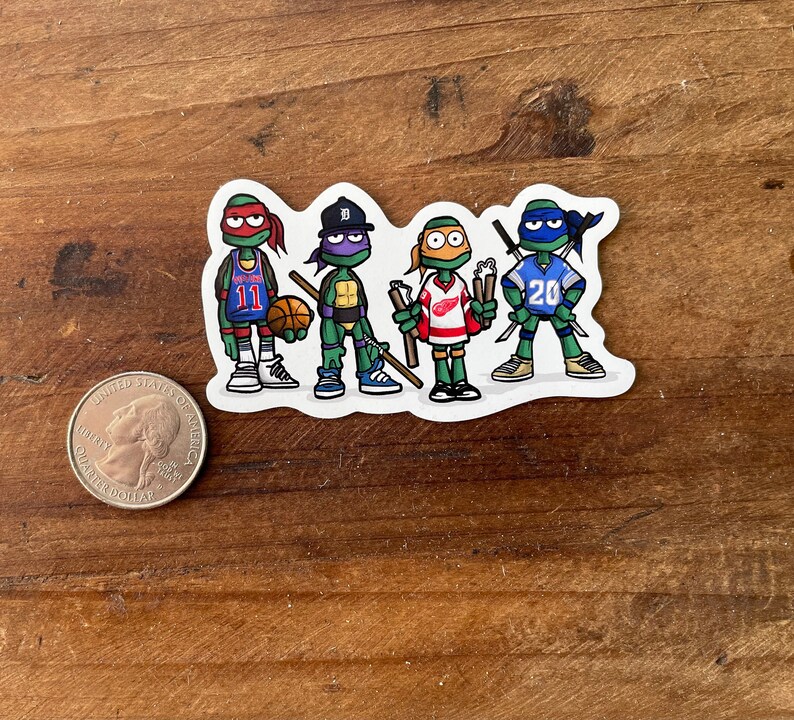 Detroit Turtles - Etsy