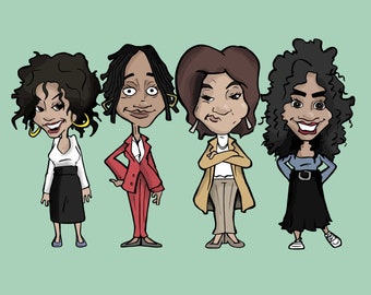 Living Single Regine Hunter I Create Looks Digital Print Download ...
