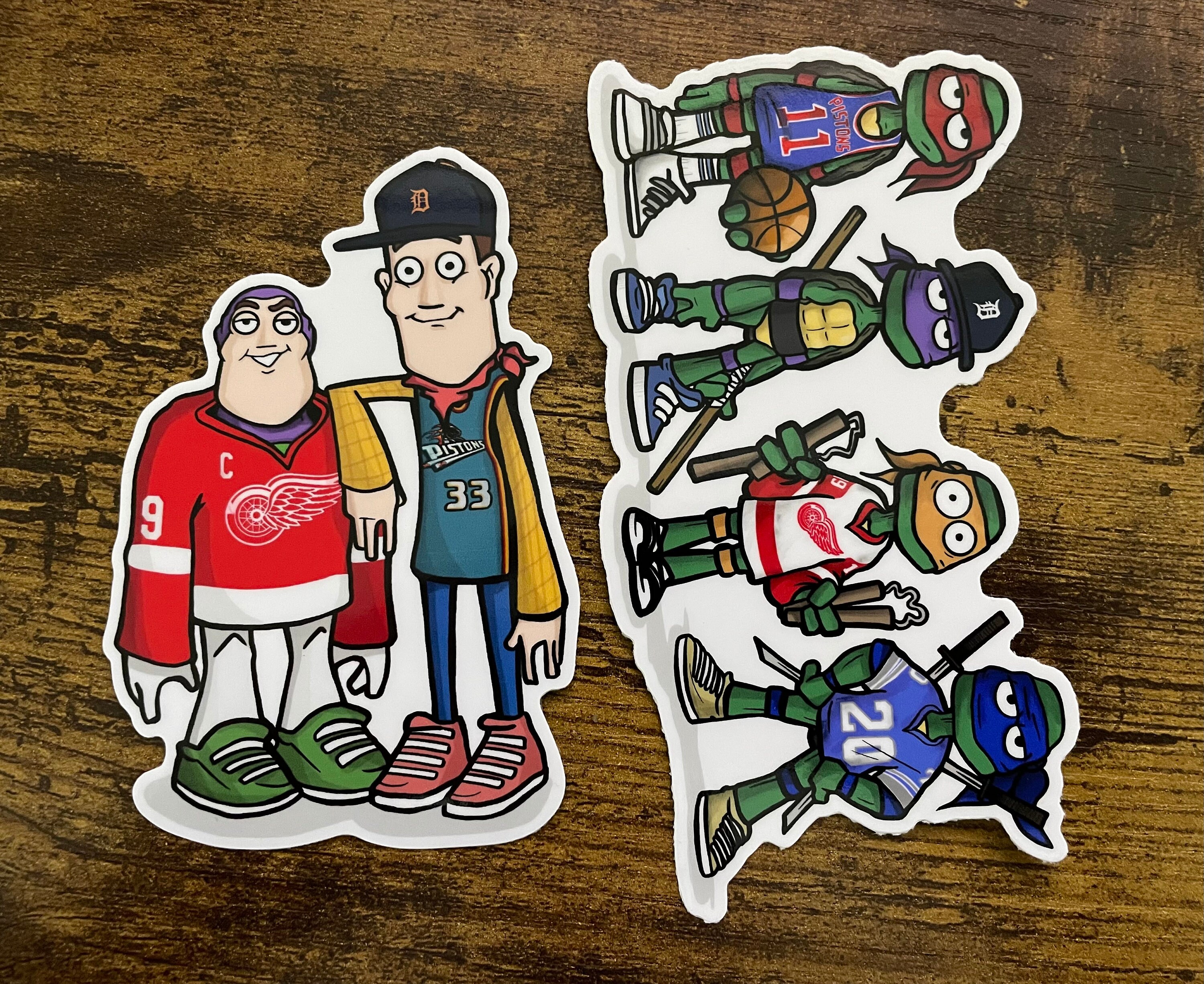 Detroit Turtles - Etsy