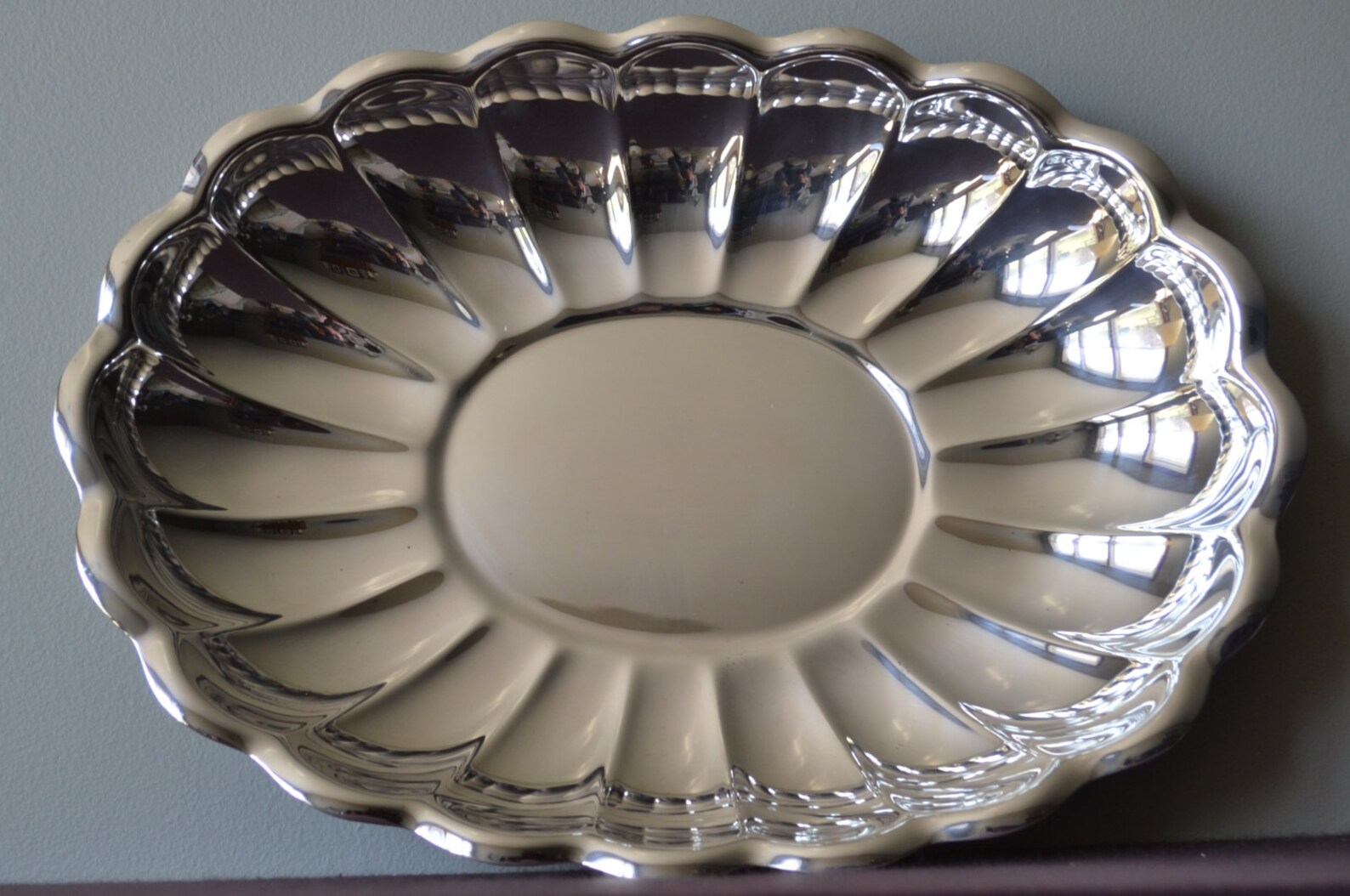 Reed & Barton Vintage, Silverplate 'holiday' Serving Platter Free ...