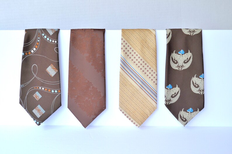 Corbatas Vintage - Puntas Anchas - Largos Largos - Accesorios para ...