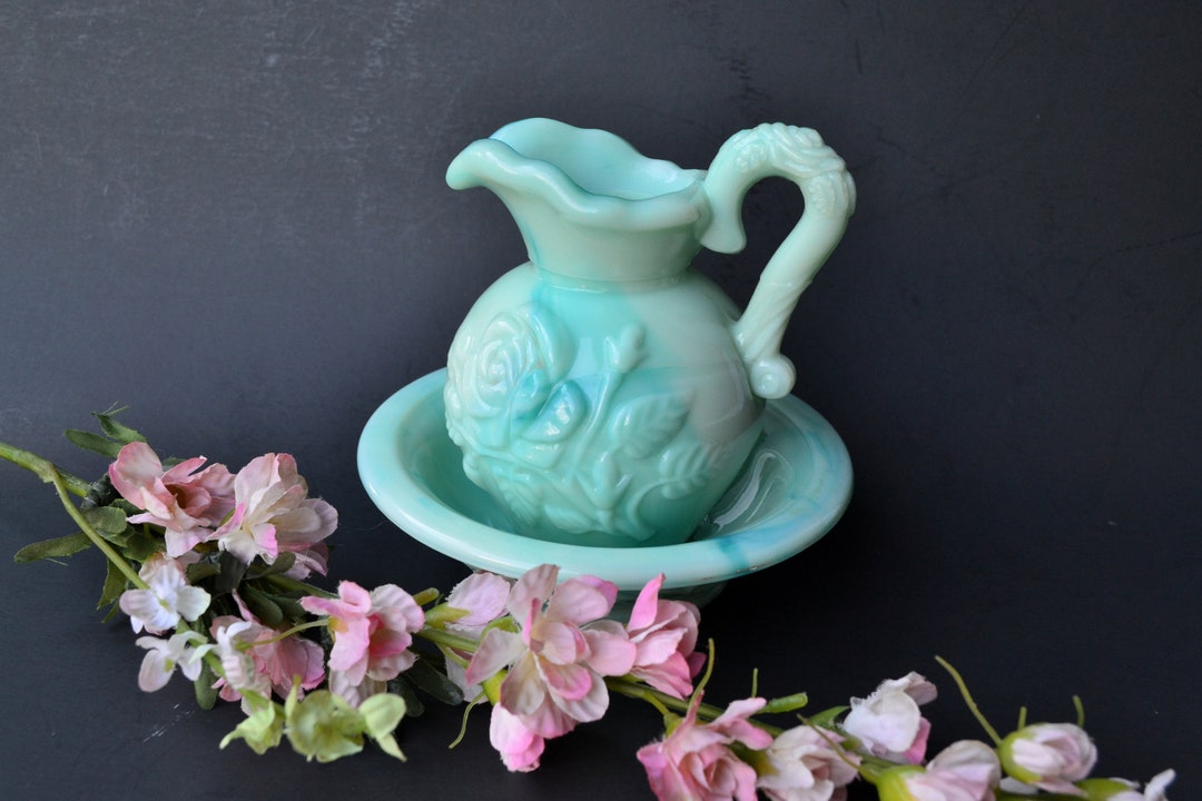 Darling Mid-century Avon Jadeite Cruet & Bowl - FREE Shipping Within ...