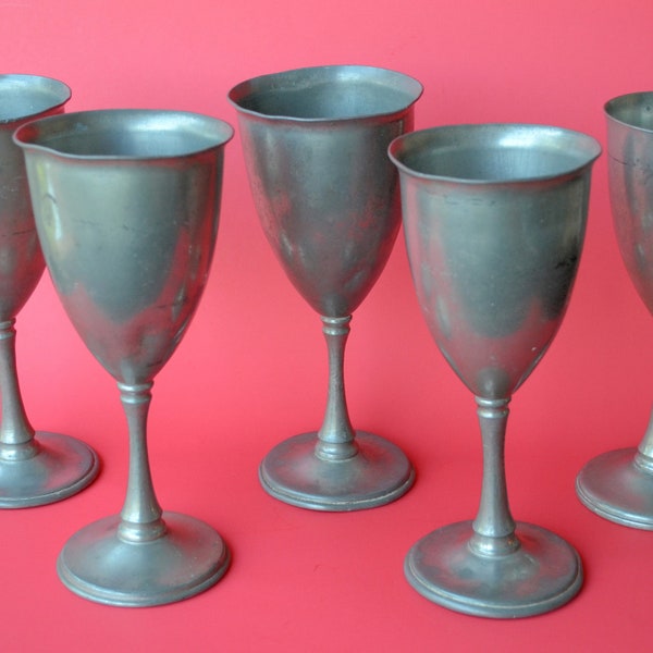 Pewter Goblet - Etsy