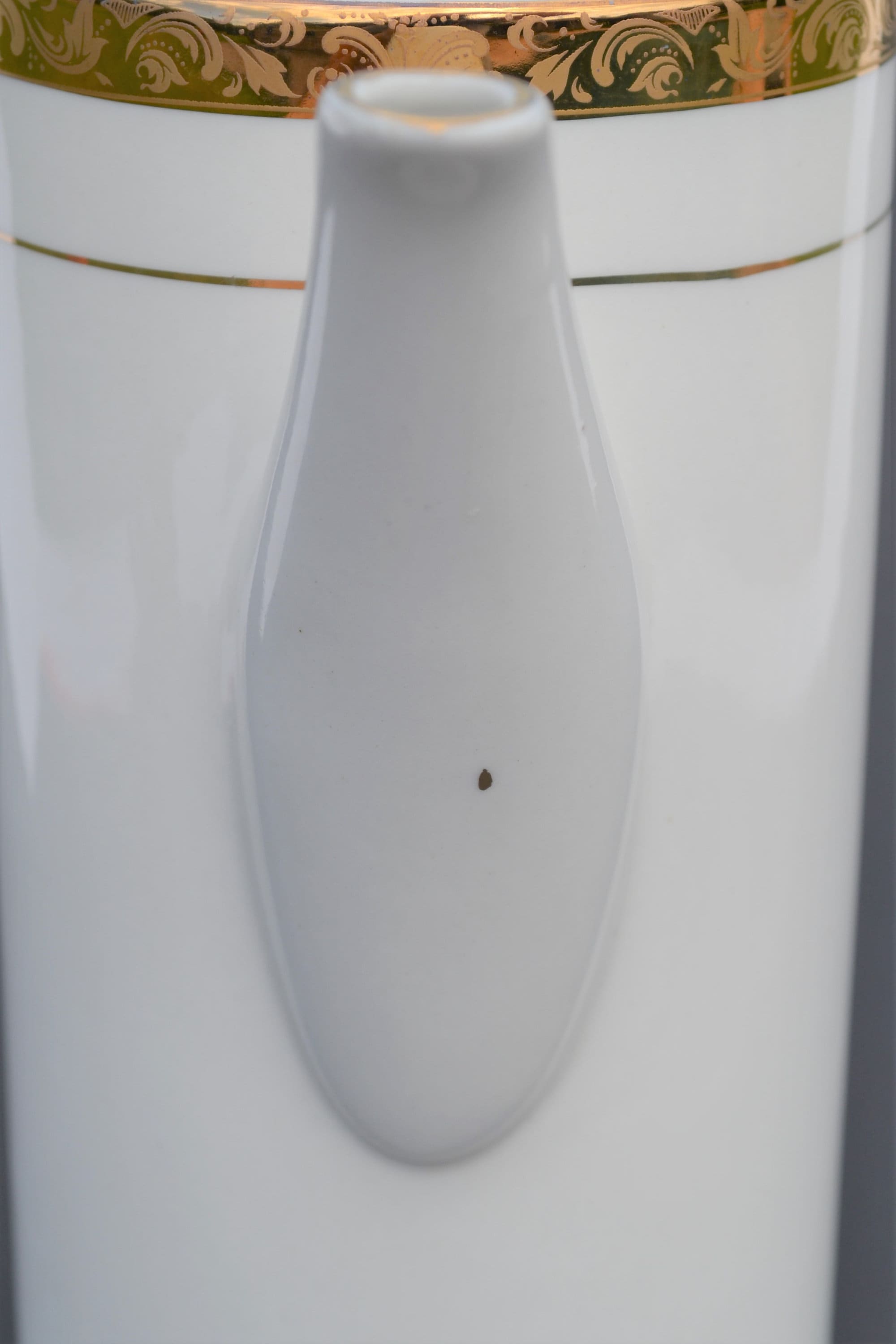 Sango Deville Porcelain Gold Filigree Band Coffee Pot/teapot - Etsy