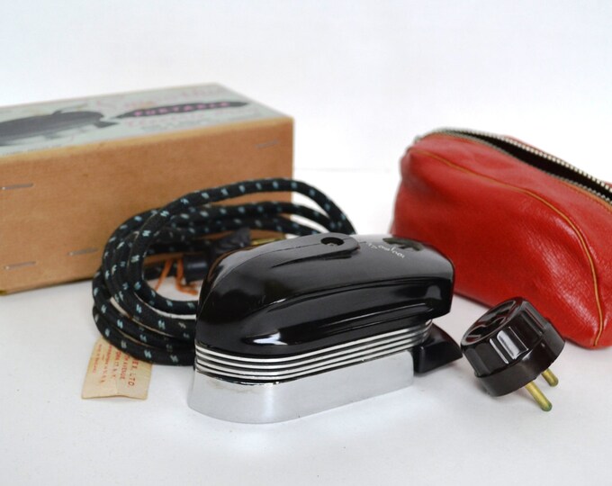 Smoothie Portable Electric Iron W/case in Original Box - Made in ...