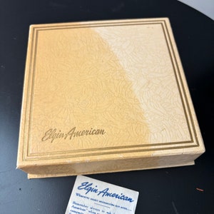 Gorgeous Large Elgin Makeup Compact in Excellent Condition in Original ...