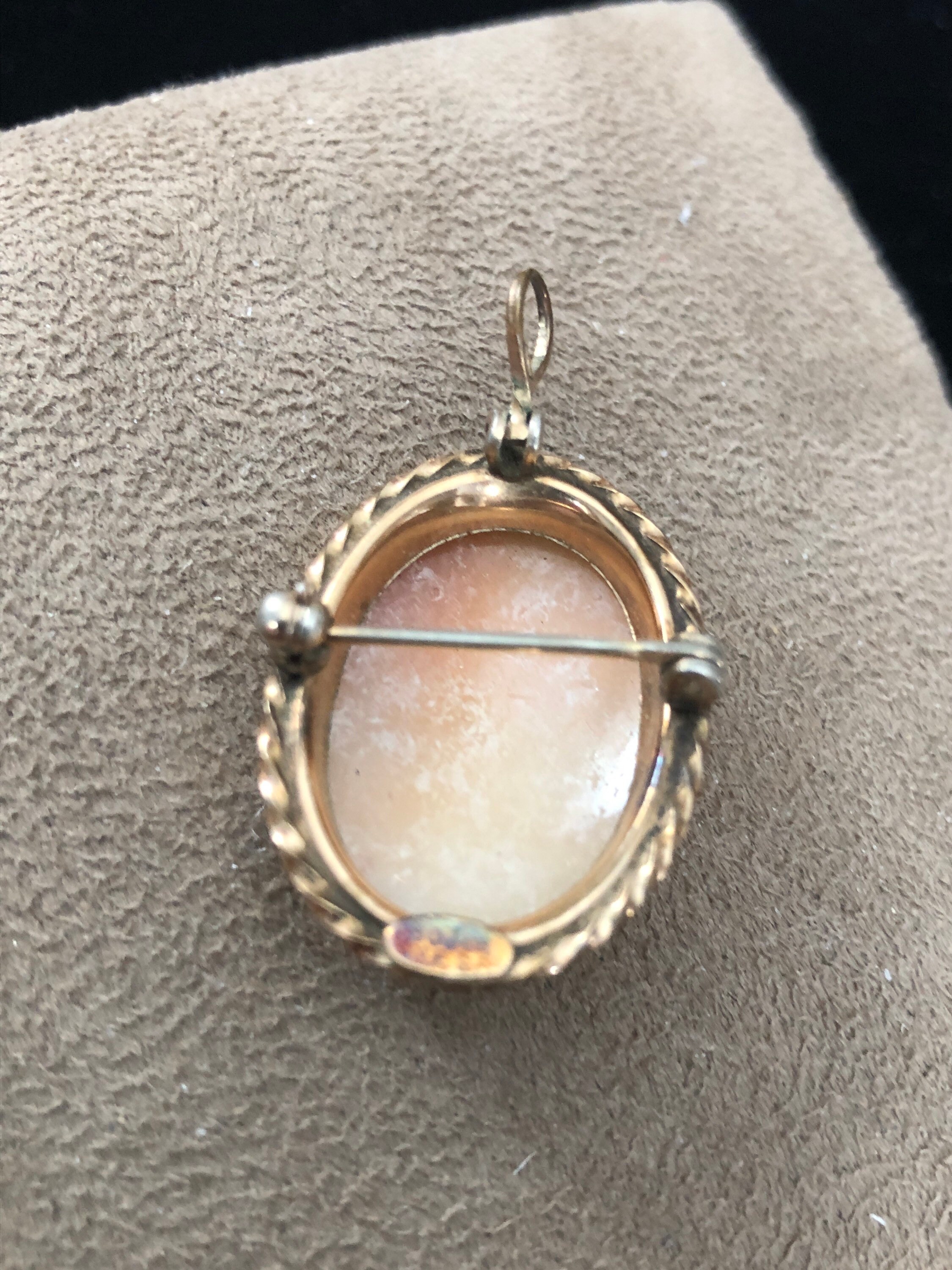 Vintage Bojar 12K GF Victorian Cameo Brooch Pendant - Etsy