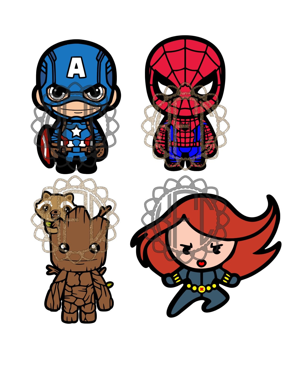 Avengers Chibi Png