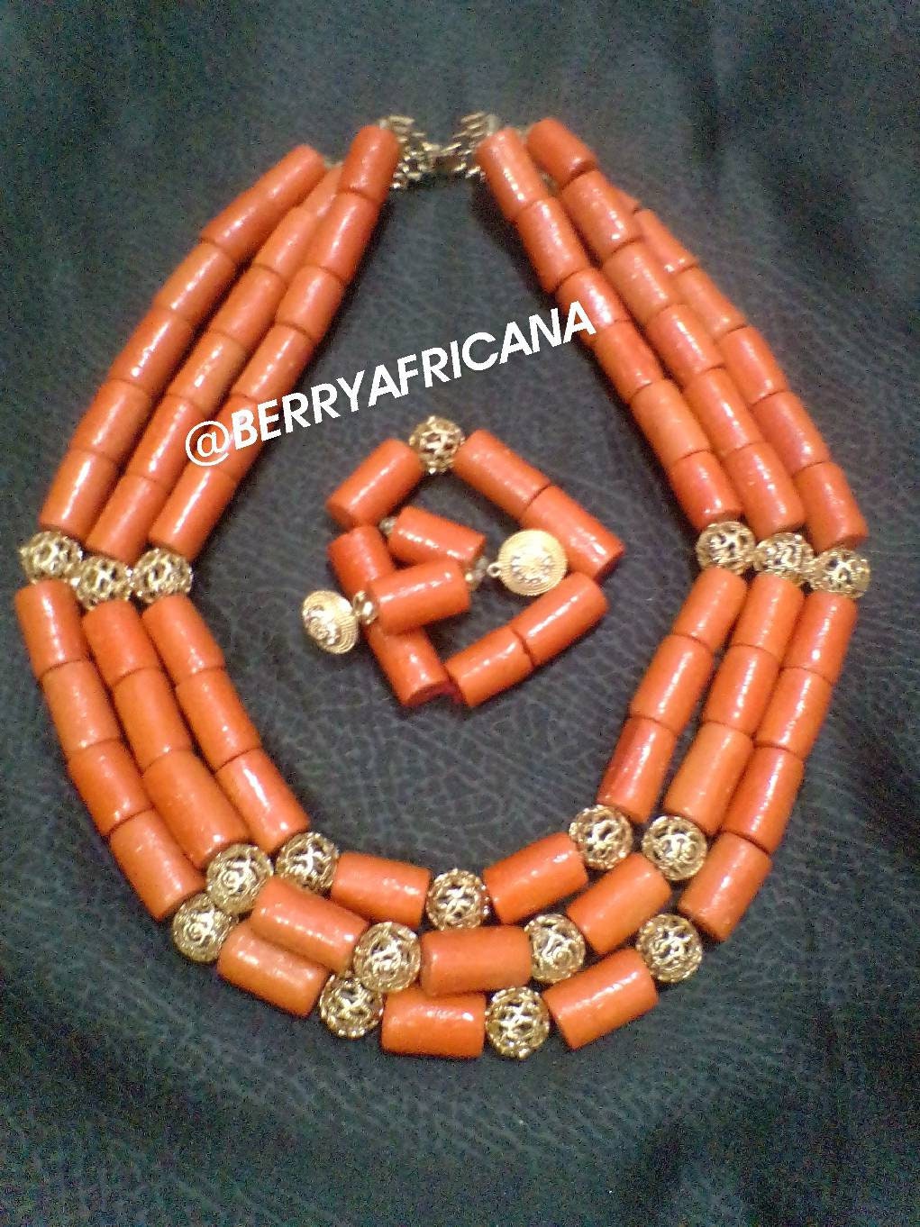 Benin Bridal Coral Beads Outfit. African Wedding Coral Beads Set for Nigerian Bride Edo Brides Ibo Bride African Bride Etsy Canada