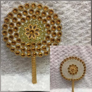 New Embroidery Traditional African Wedding Hand Fan African Bridal ...