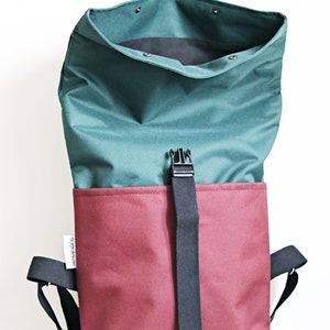 Minimalist Rolltop Backpack: Waterproof Laptop Bag, Lightweight Travel ...