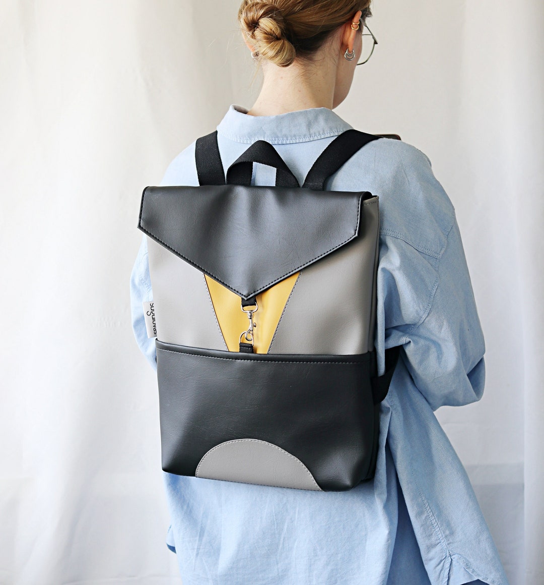 Colorful Backpack for Women Vegan Back Pack Purse Boho - Etsy