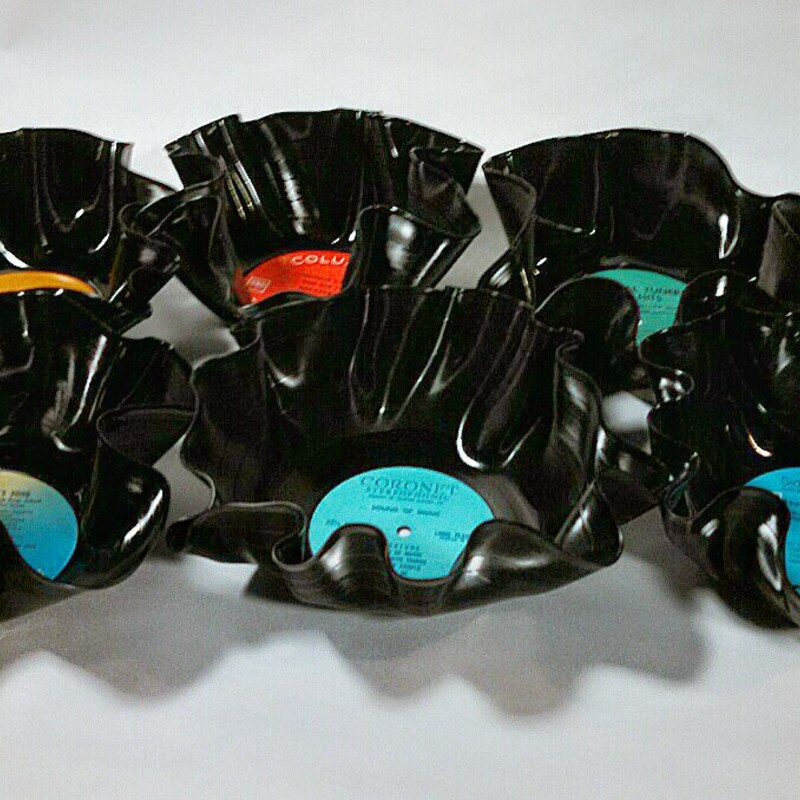 Record Bowls - Etsy