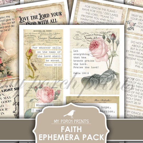 Paper, Party & Kids Prayer Journal Digital Paper Devotional Bullet ...