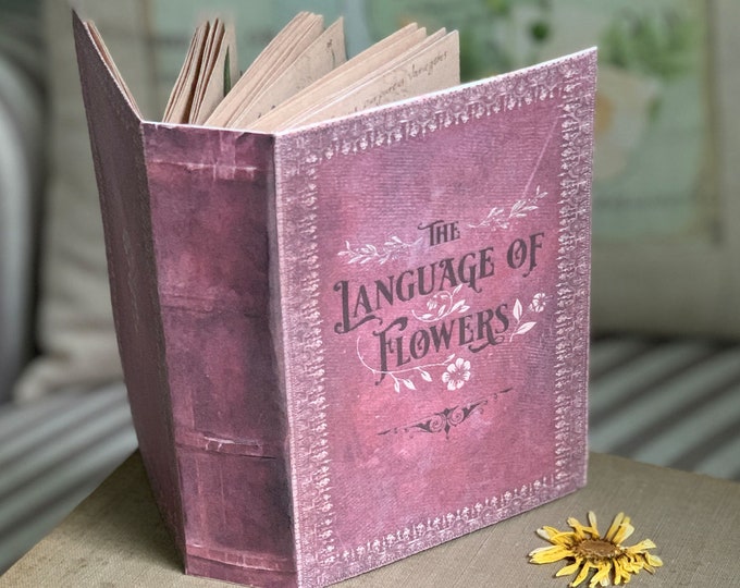 Very Pretty Vintage Flower Book an Illustrated A to Z of Flowers. One ...