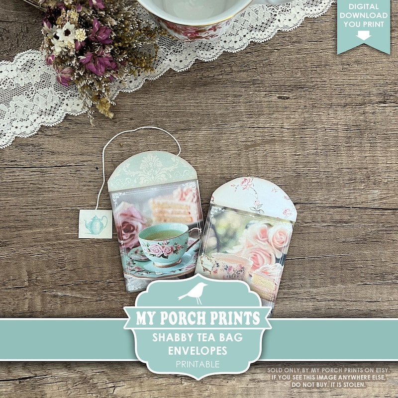 Tea Box Holder Alice - Etsy