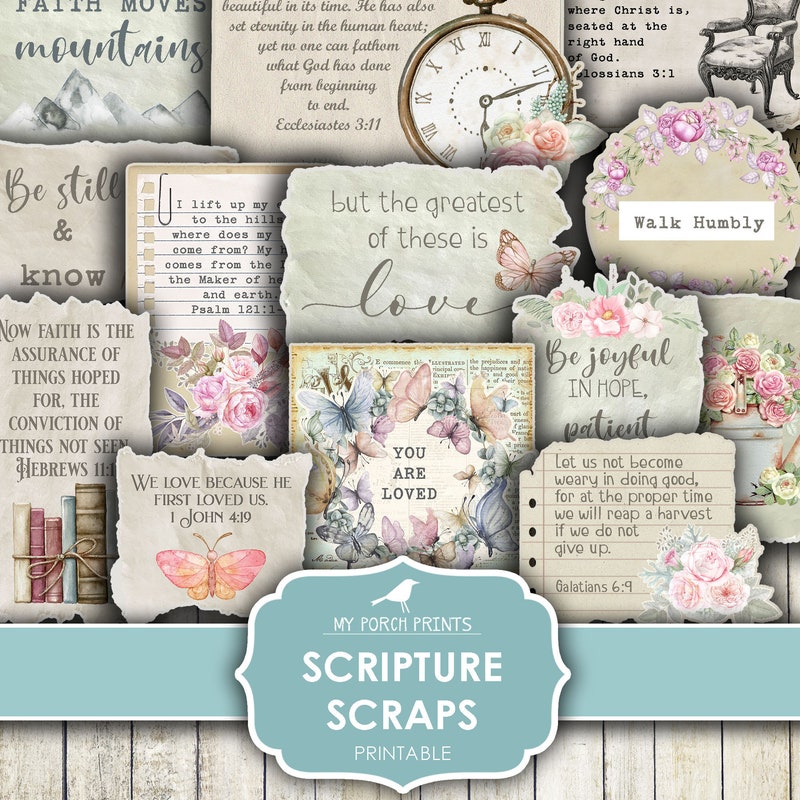 Scripture Watercolor Clipart - Etsy UK