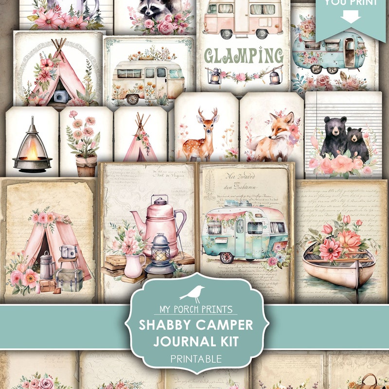 Vintage Rv Camper Ephemera - Etsy