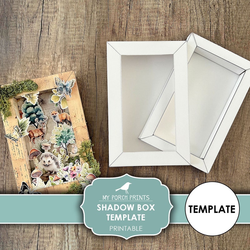 Vintage Shadow Box - Etsy