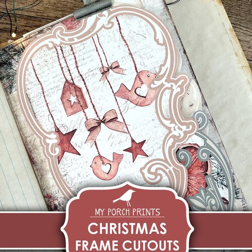 Christmas Traditions Junk Journal Kit Vintage Printable | Etsy