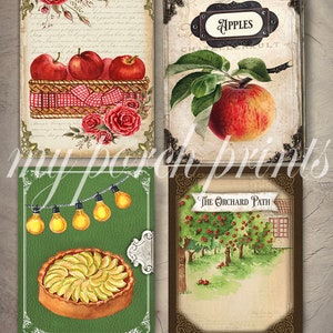Mini Books, Junk Journal, Apple, Picking, Fall, Apples, Red, Orchard ...