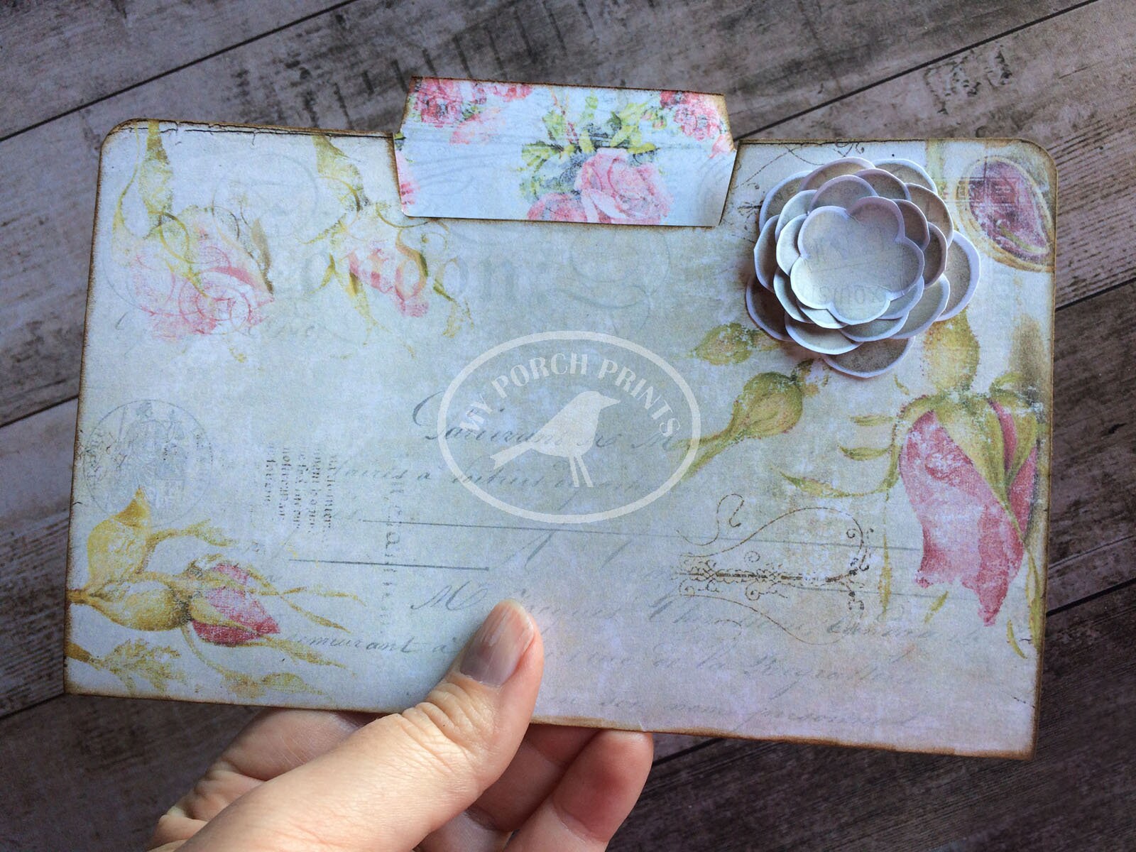 Shabby Mini File Folders Junk Journal Kit Printable - Etsy