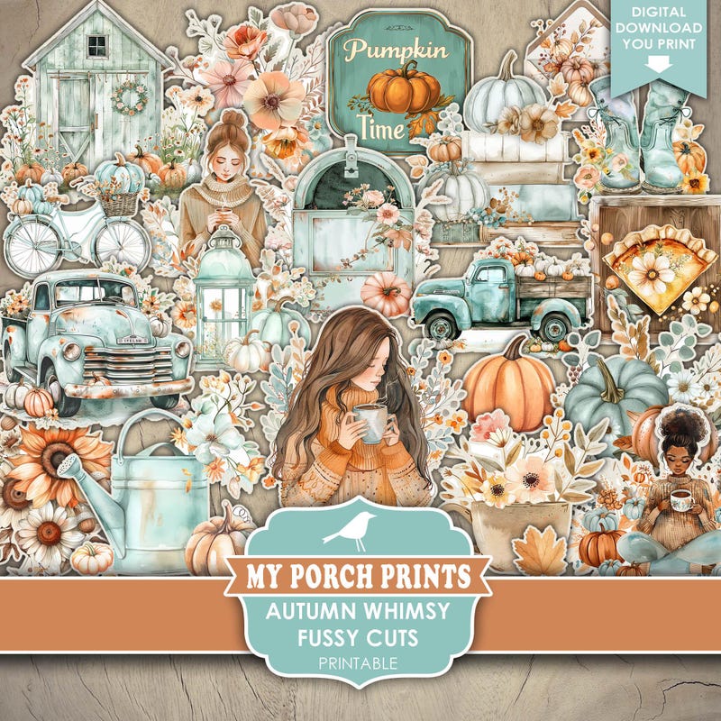 Whimsy Stickers Pack - Etsy