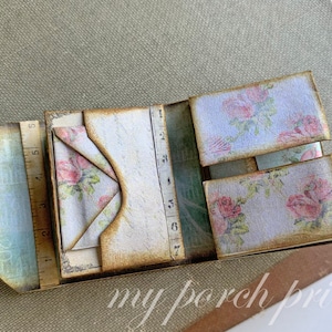 Mini Folio, Mini Album, Craft Kit, Junk Journal Kit, My Porch Prints ...