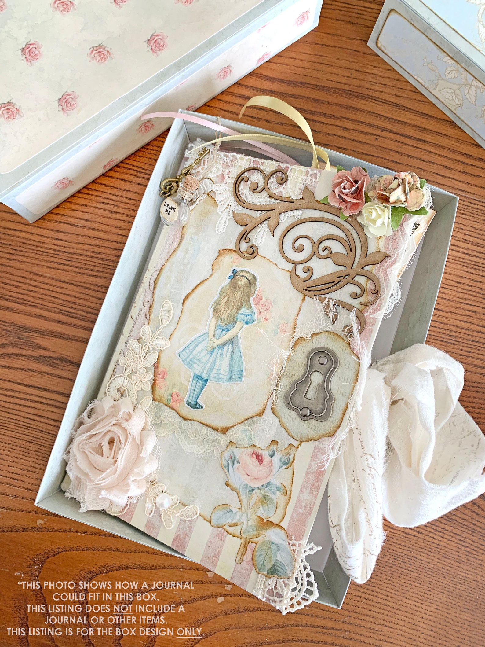 Junk Journal Box, Storage, Gift Box, Put A Junk Journal In, Craft Kit ...