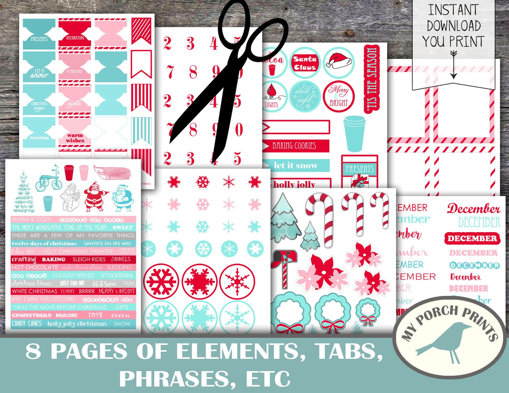 Days of December, Christmas Journal, Kit, December Daily, Album ...