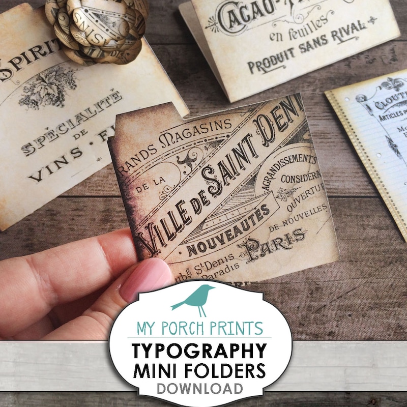 Printable File Folders - Etsy