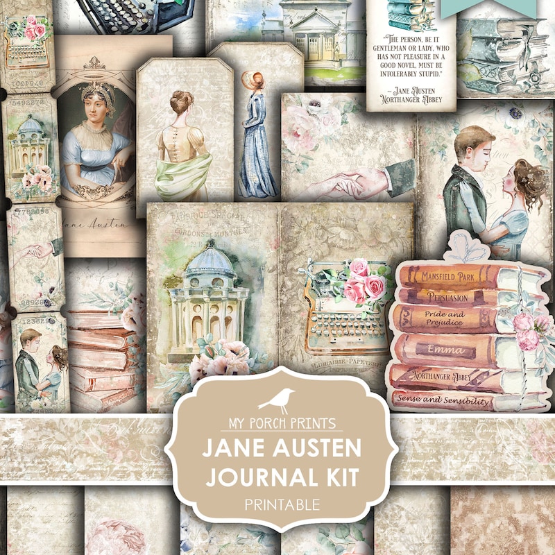 Jane Austen Paper - Etsy
