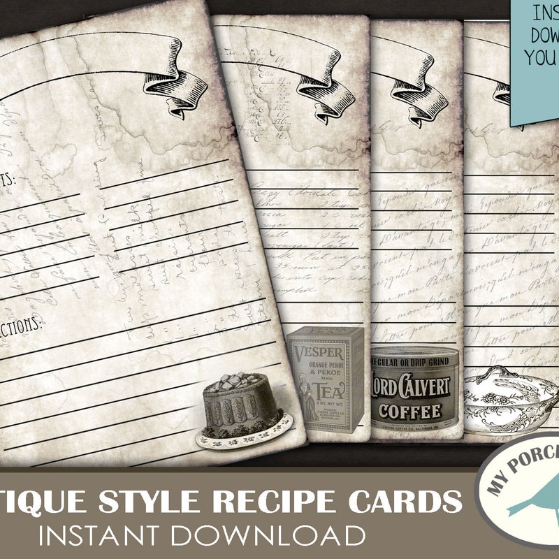 Scrapbook Album Recipes - Etsy