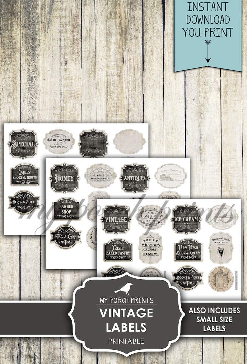 Junk Journal, Labels, Vintage, Words, Men, Man, Tags, Embellishment ...