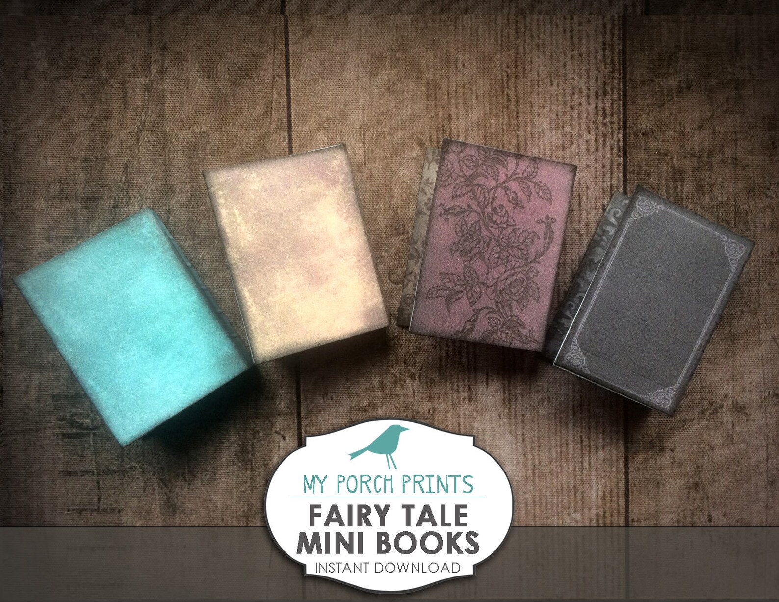 Fairy Tale Mini Books Vintage Junk Journal Potion - Etsy