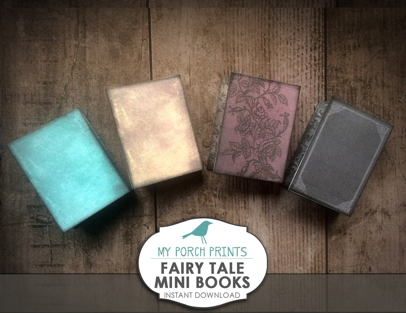 Fairy Tale Mini Books Vintage Junk Journal Potion - Etsy