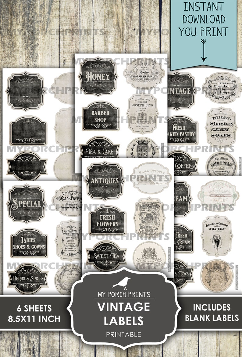 Junk Journal, Labels, Vintage, Words, Men, Man, Tags, Embellishment ...